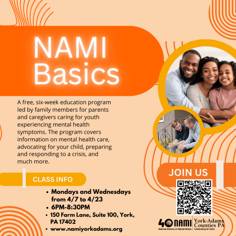 National Alliance on Mental Illness York-Adams County – NAMI offers the ...